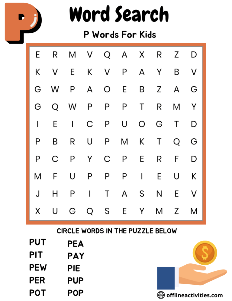 P words for kids