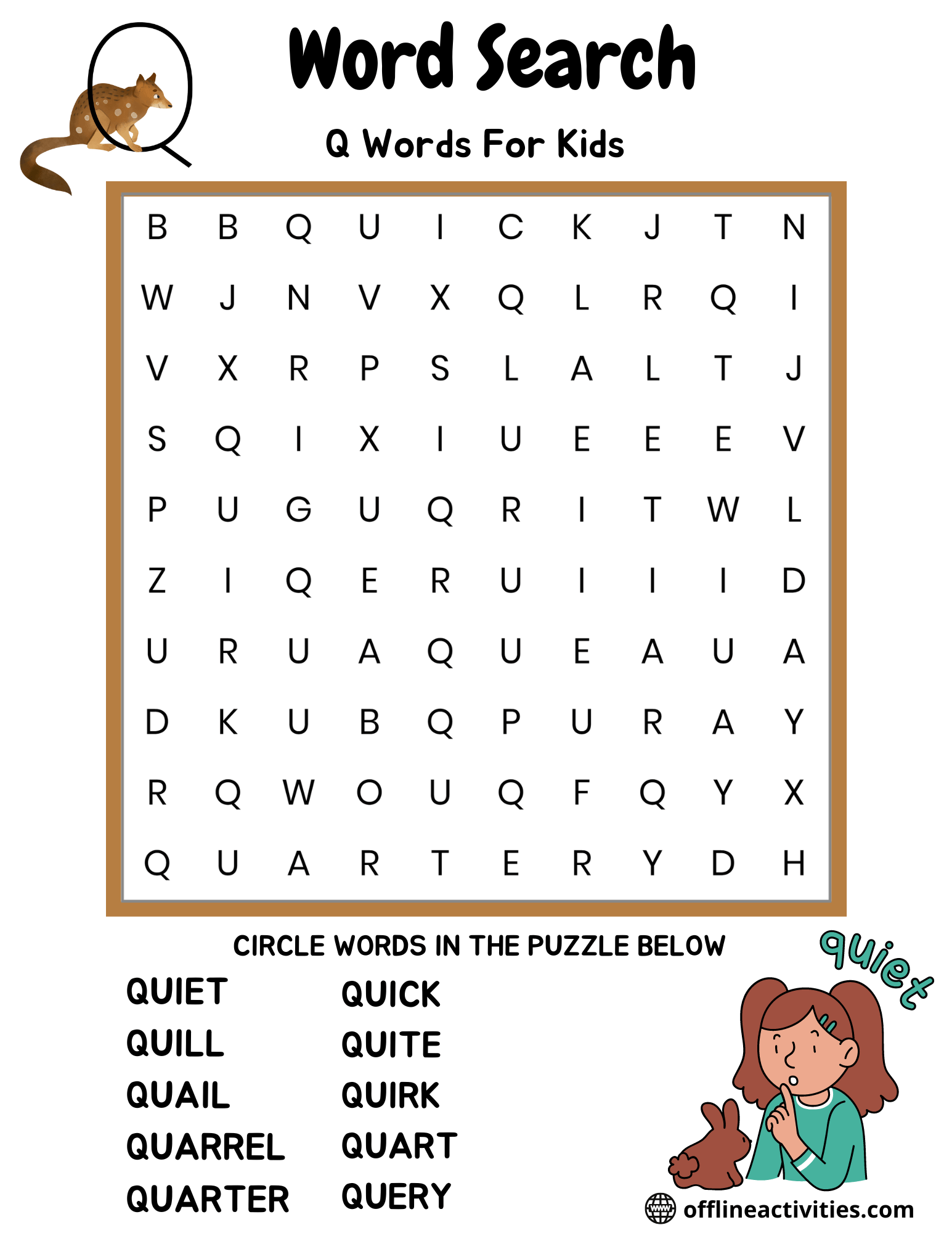 Words That Start With Q