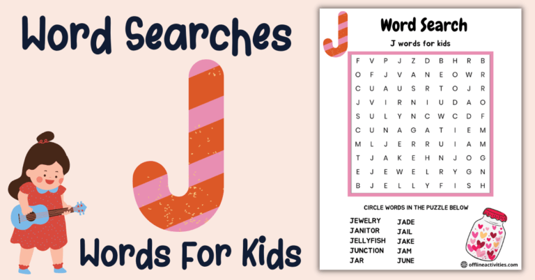 Words That Start With J