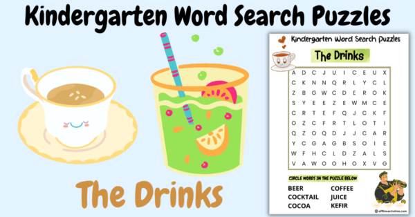 Word Find free – The Drinks