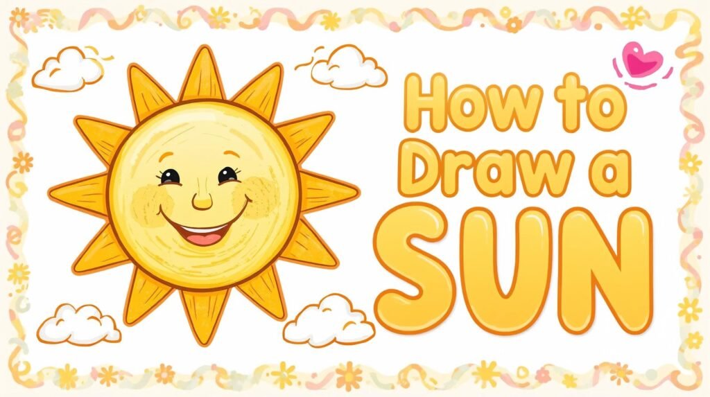 ⭐ How to Draw a Sun for Kids: A Fun, Easy, and Creative Step-by-Step ...